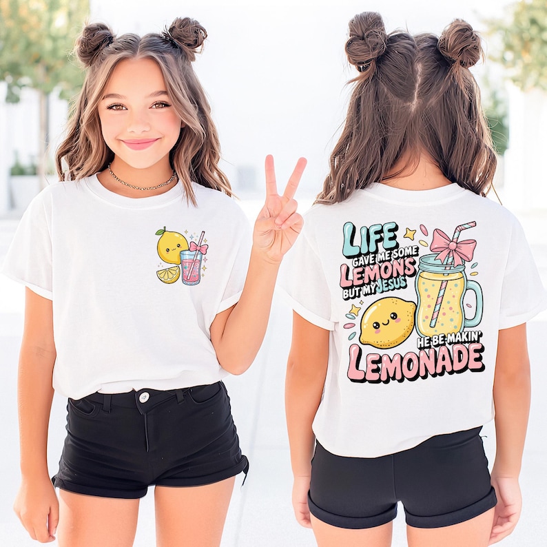 Life Gave Me Some Lemons Shirt, Cute Lemonade Kids Shirt, He Be Makin ...