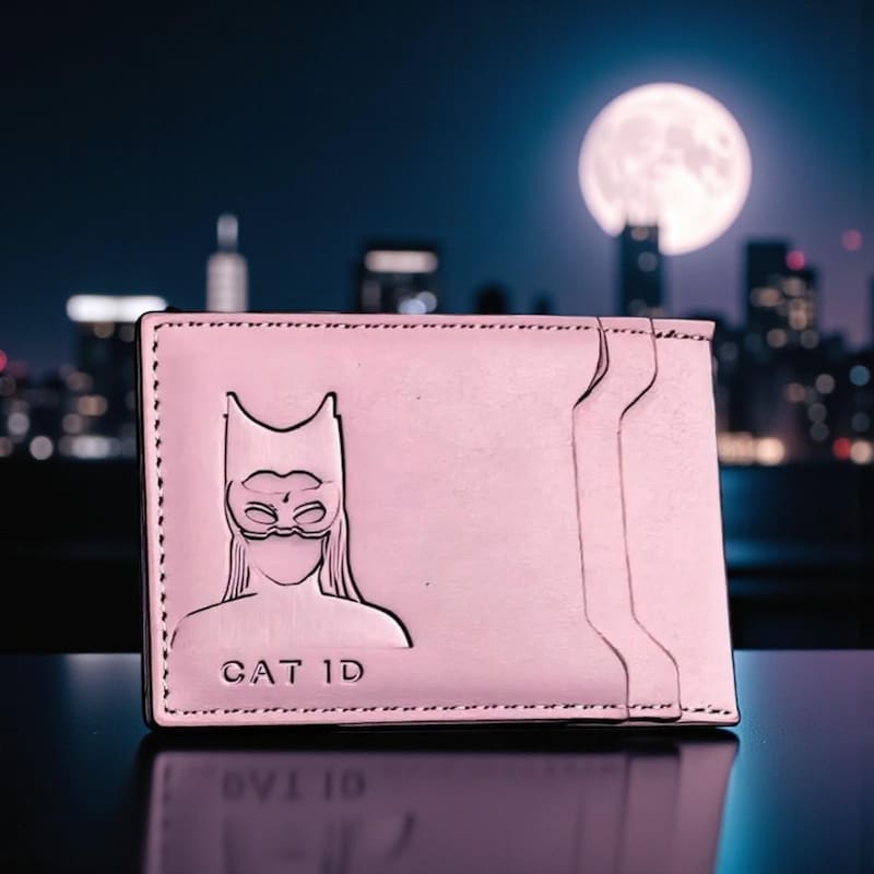 Cat Woman Id Wallet - Etsy