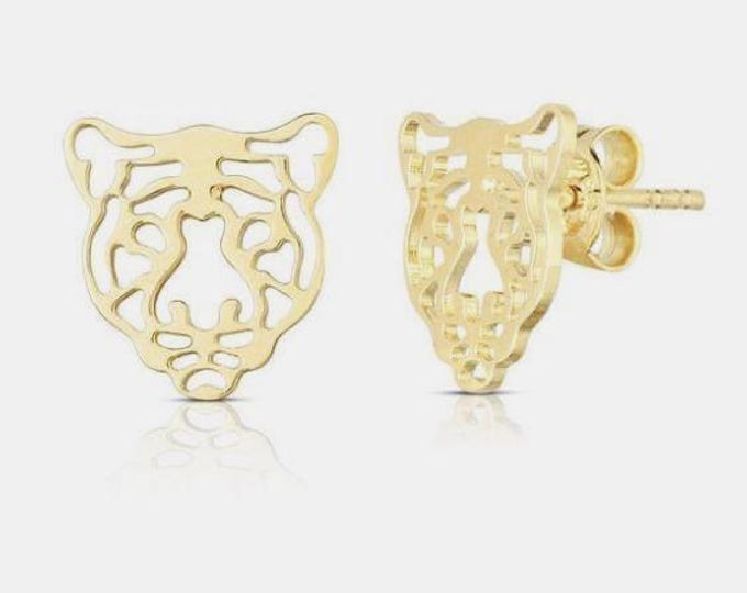 Tiger Earrings - Etsy