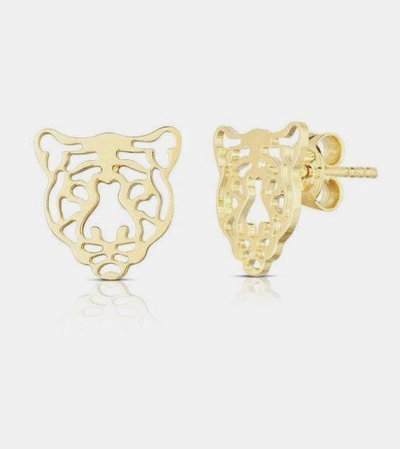 Tiger Earrings - Etsy