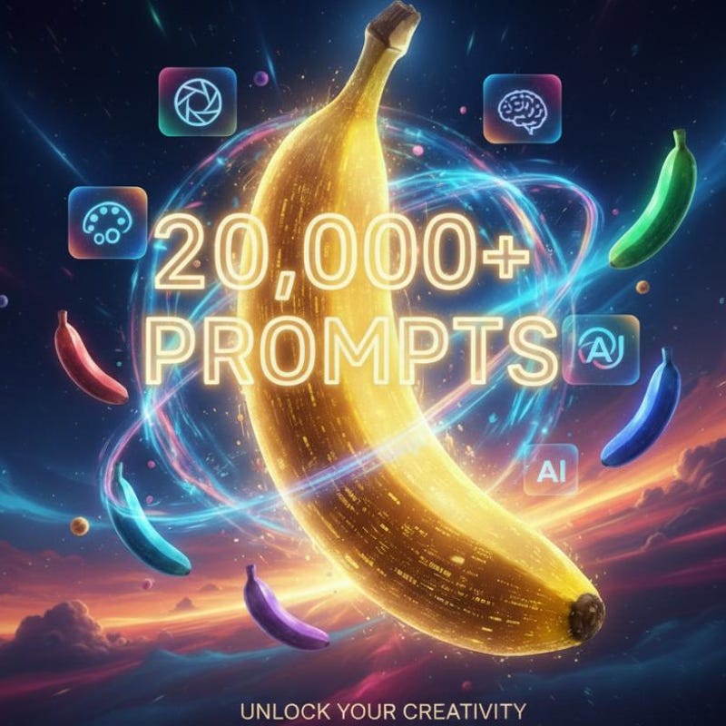Banana Ai Prompt - Etsy