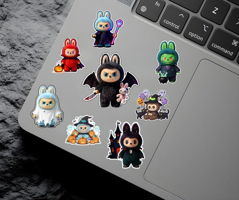 Halloween Monster Clipart | Hand-drawn Spooky PNG, SVG - Etsy