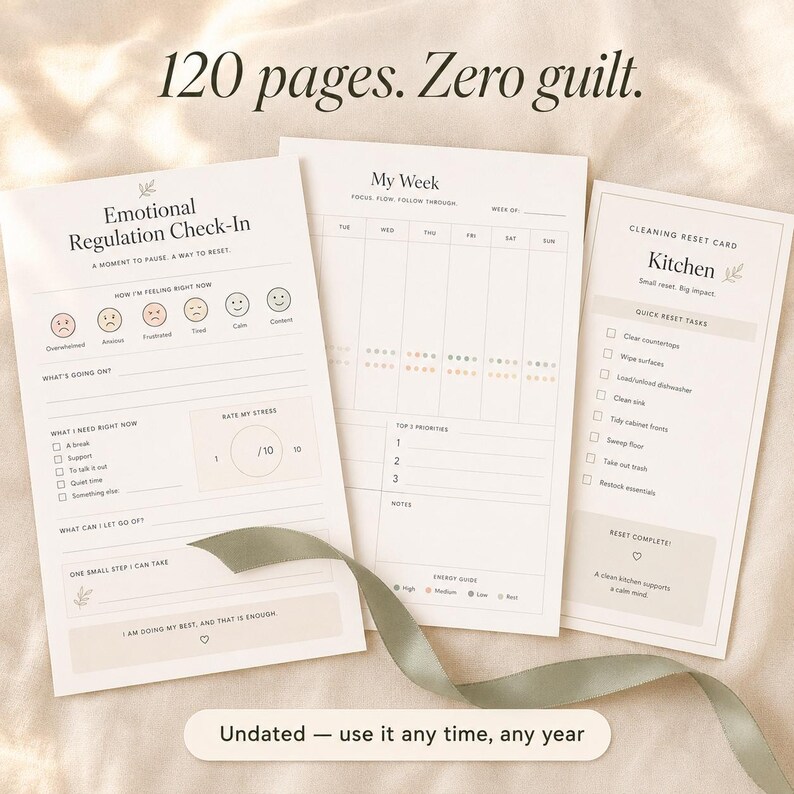 2026 ADHD Digital Planner (dark Rainbow): Self-care and Habit Tracker ...