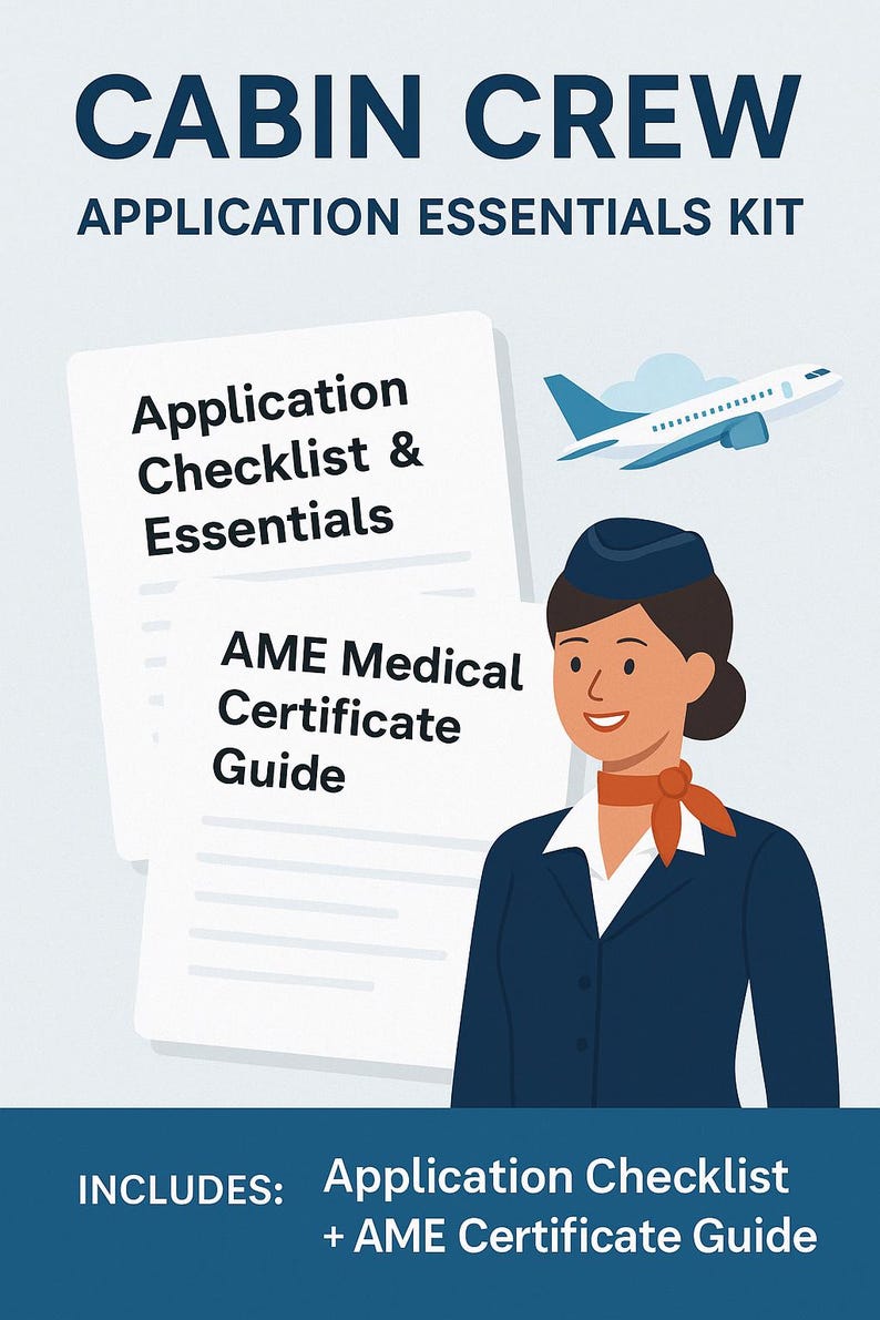 Cabin Crew Application Essentials Checklist & More | Airline Dream ...