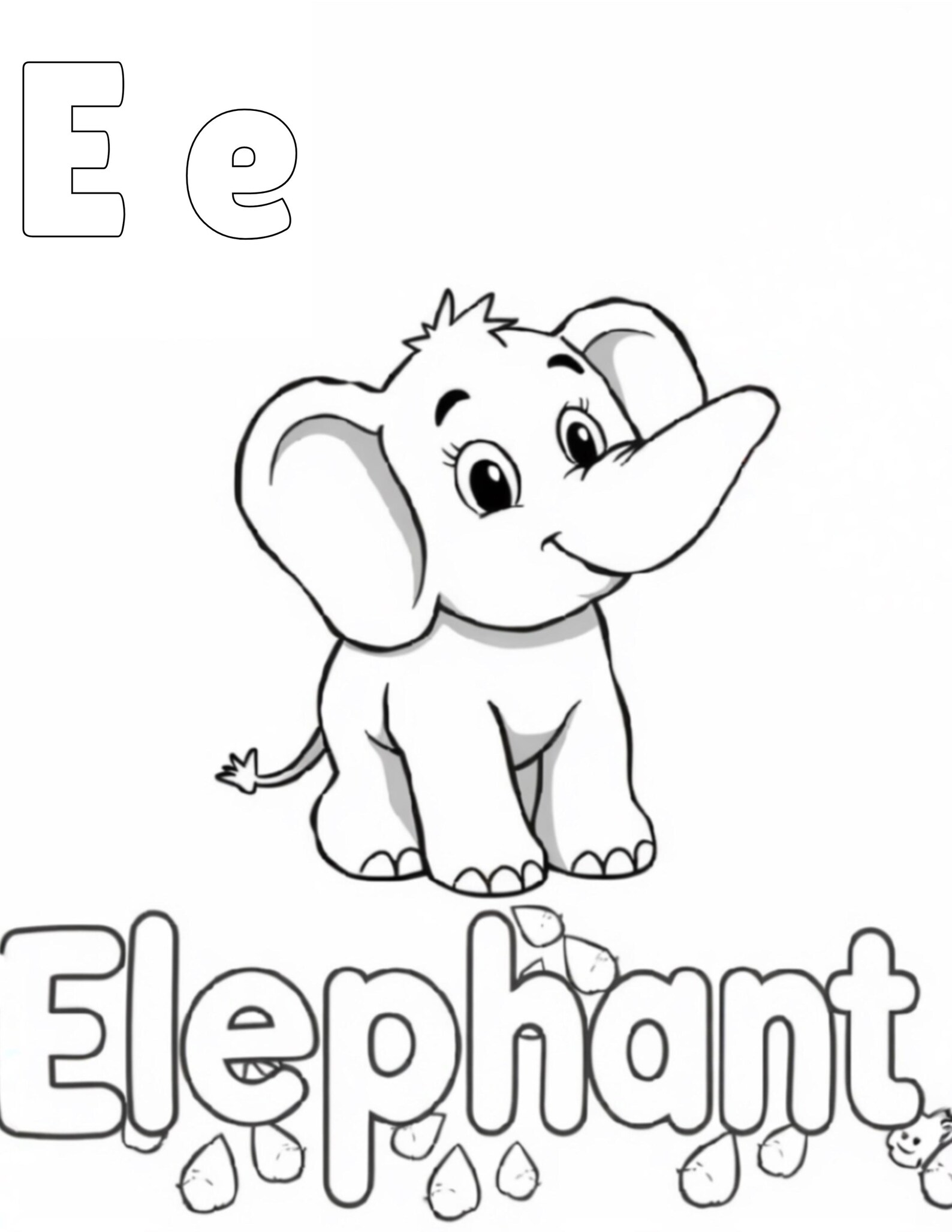 ABC Coloring Book for Kids (A to Z) Fun Fruits, Animals and More ...