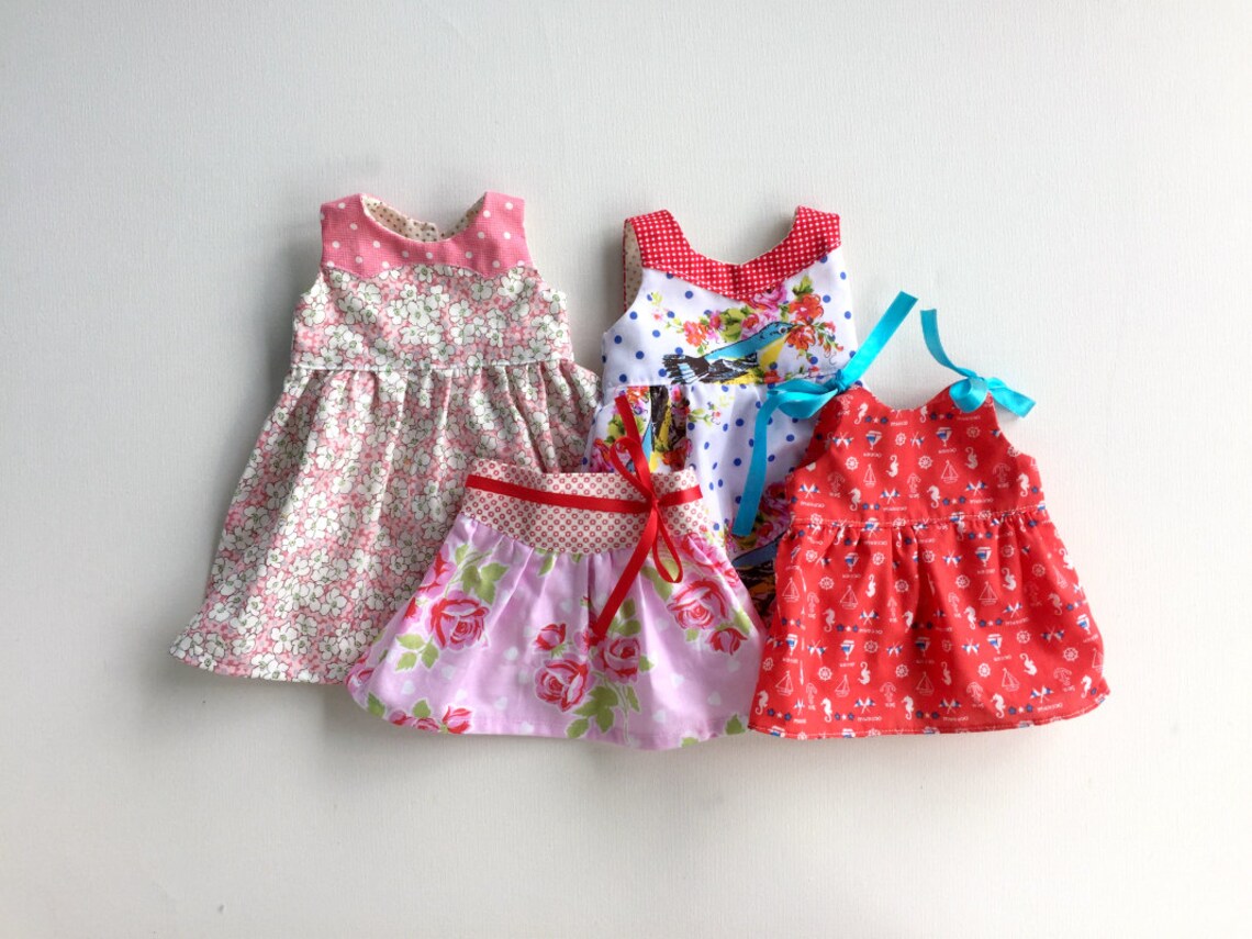 Dolly PDF Sewing Pattern Bundle 3 Dresses 1 Skirt 1 Top | Etsy