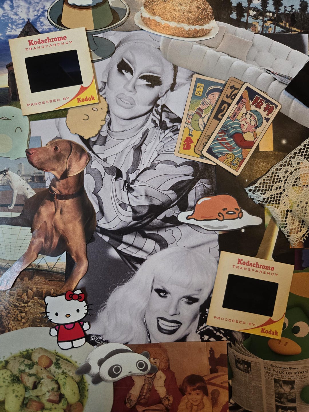 Mystery Collage Kit (collage Kit, Magazine Clippings, Junk Journal Kit ...