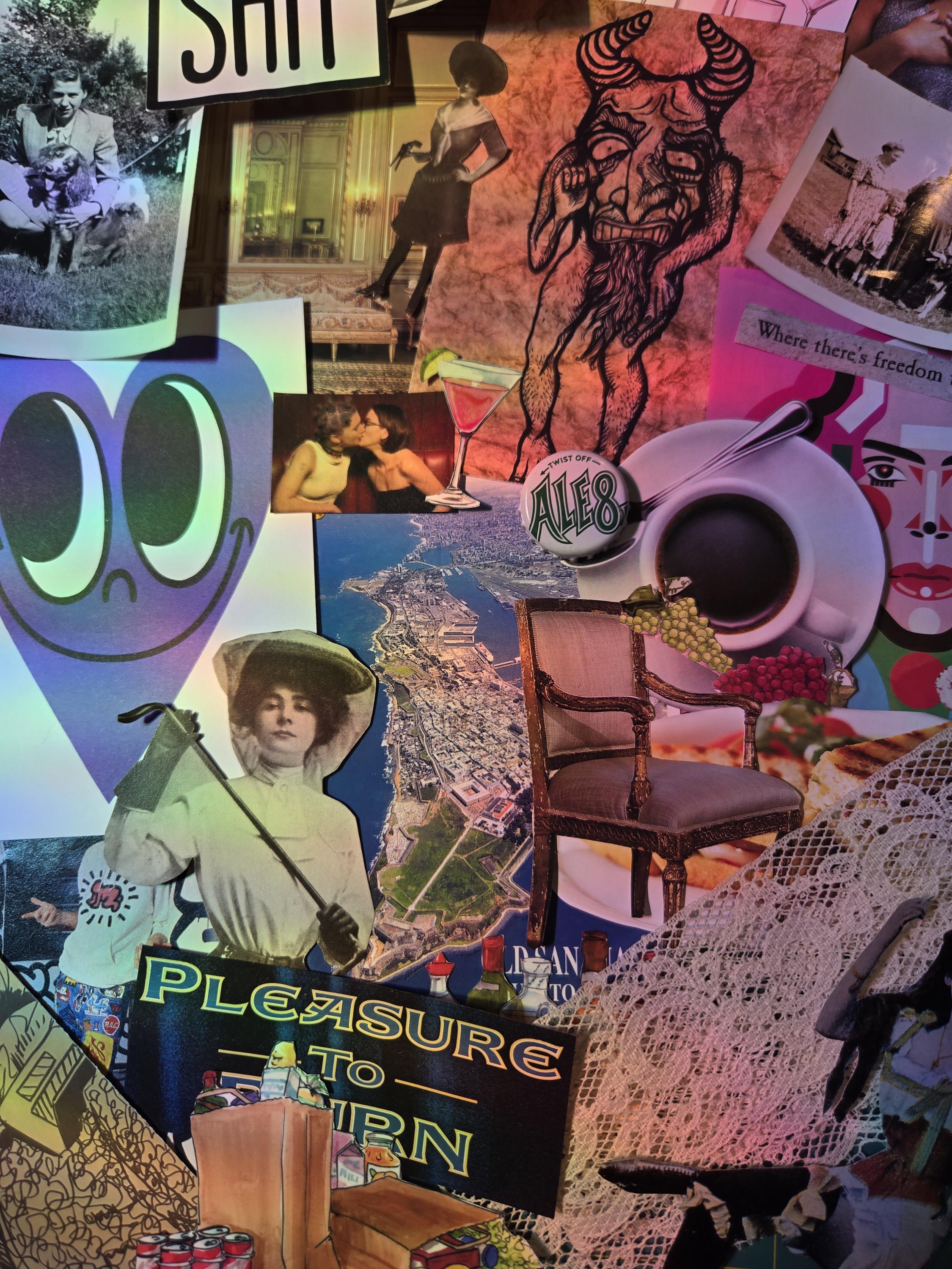 Mystery Collage Kit (magazine Clippings, Junk Journal Kit, Mystery ...