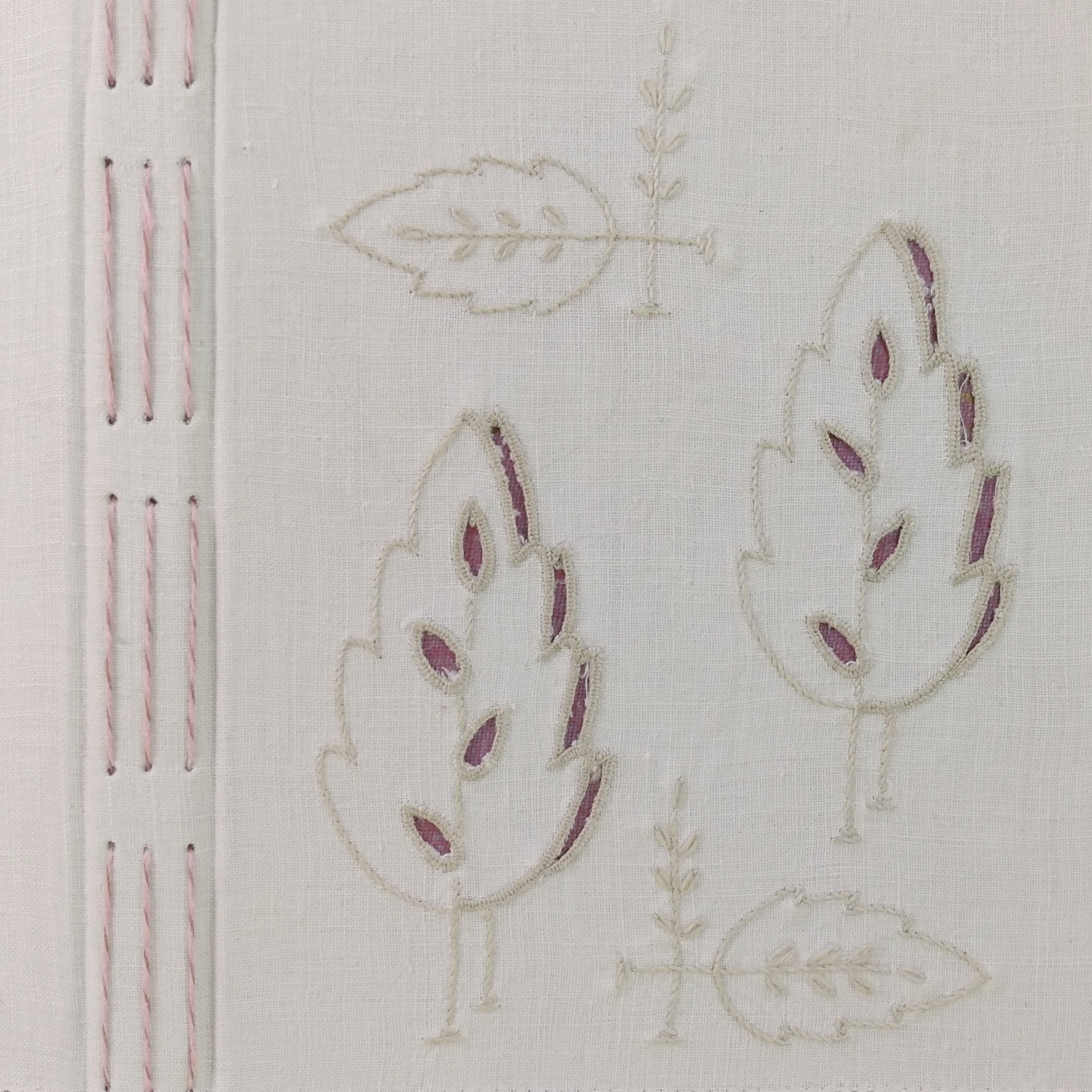 Cutwork Embroidery Writing and Design Journal With Vintage Hand ...