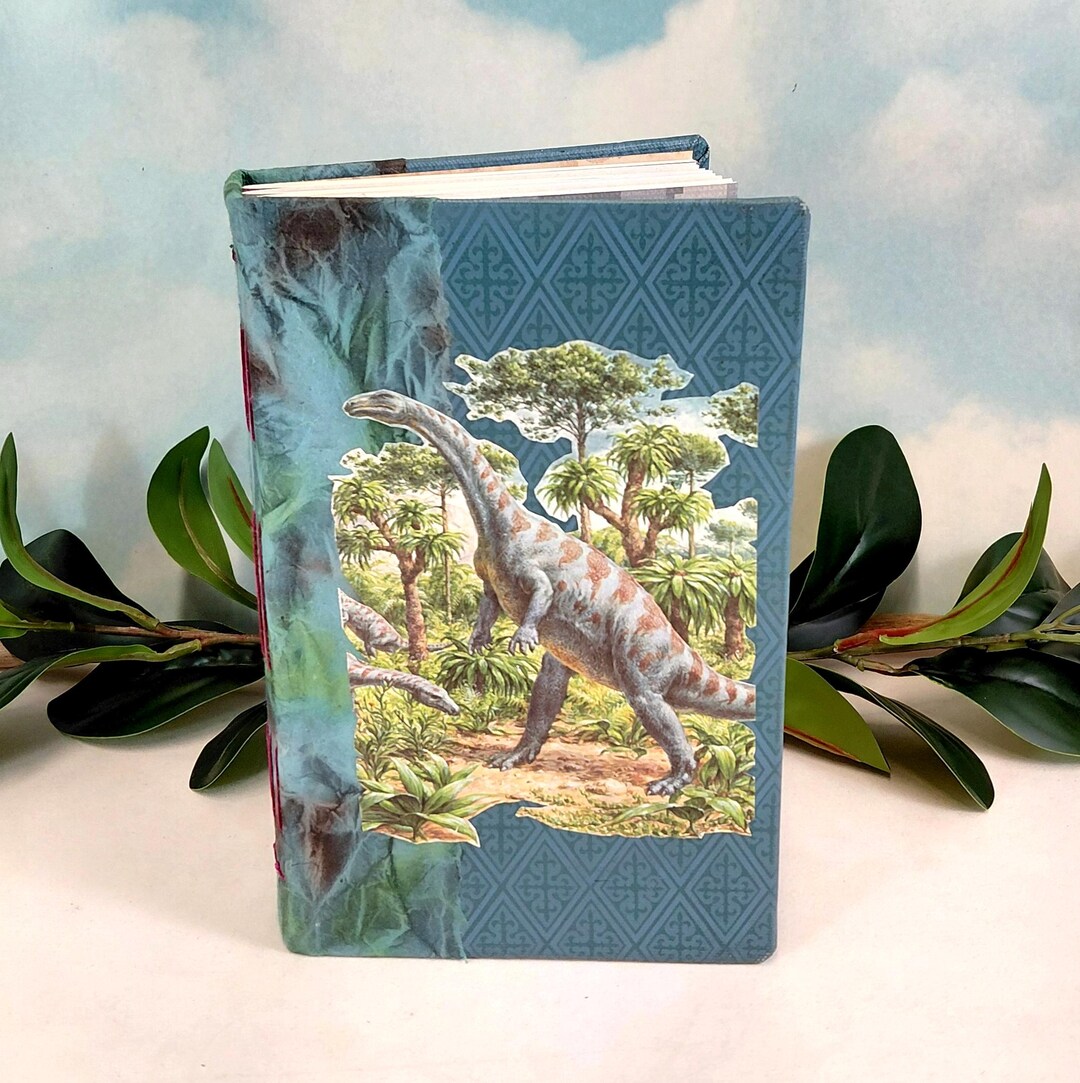 Dinosaur Writing Sketch Journal With Vintage Science Book Dinos on ...