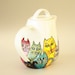 Ugly Funny Cats Teapot Ceramic Hand Painted - Etsy