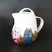 Ugly Funny Cats Teapot Ceramic Hand Painted - Etsy