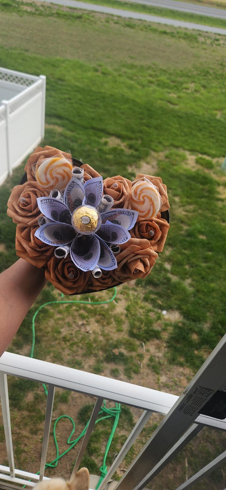 Money Flower Box With Candy - Etsy