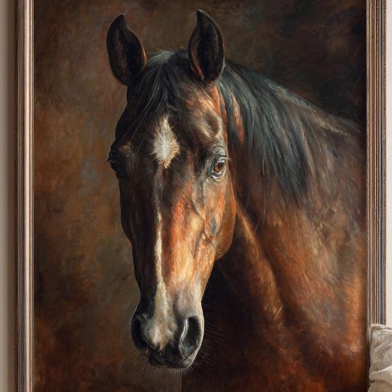 Commission Art Horse Etsy Commission Art Horse Etsy