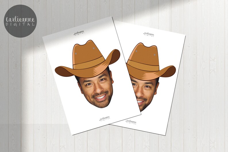 Groom Cowboy Hat Banner for Last Rodeo Bachelorette Party, Face ...
