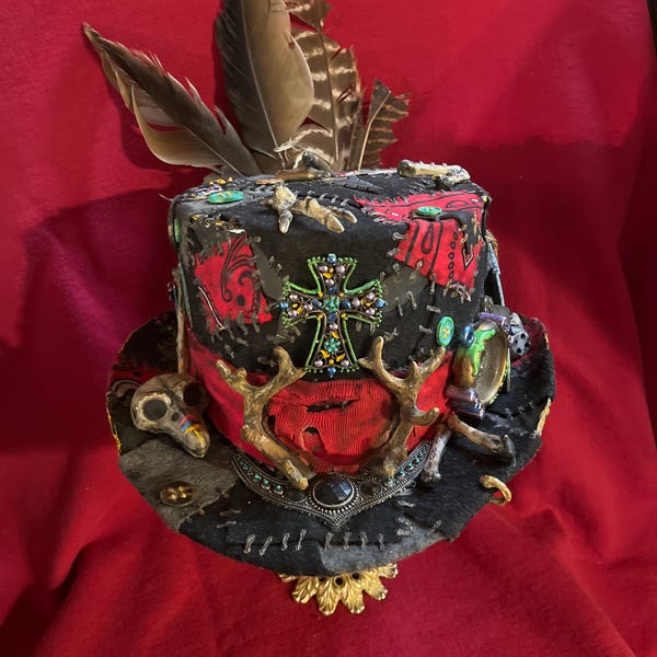 Voodoo Headpiece - Etsy