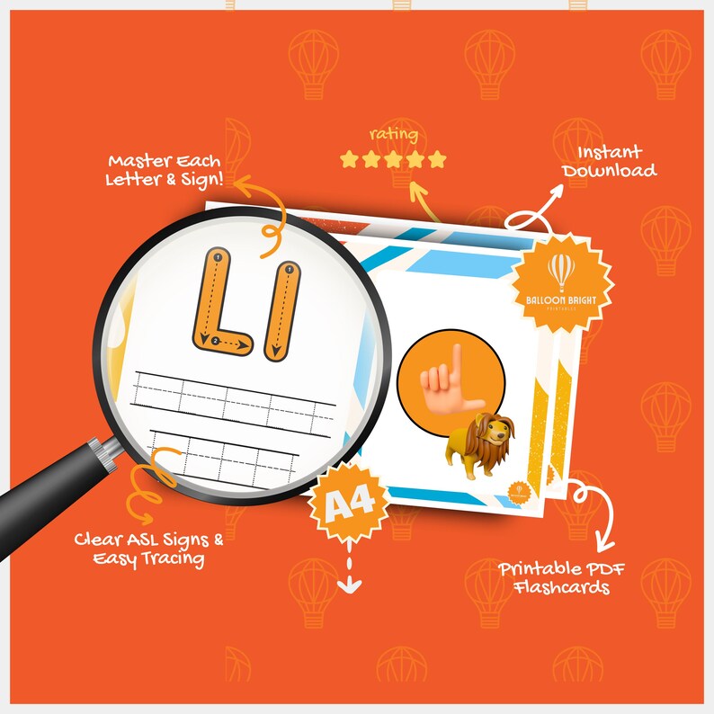 ASL Alphabet Bundle Workbook Printable Sign Language Letters Tracing ...