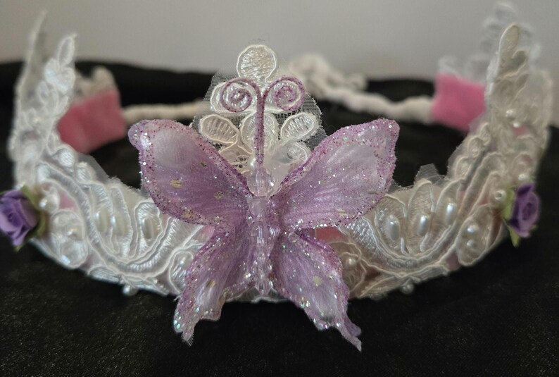 Butterfly Princess Crown - Etsy