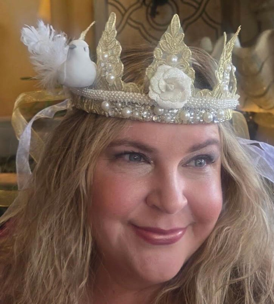 Princess Bride Dove Crown - Etsy