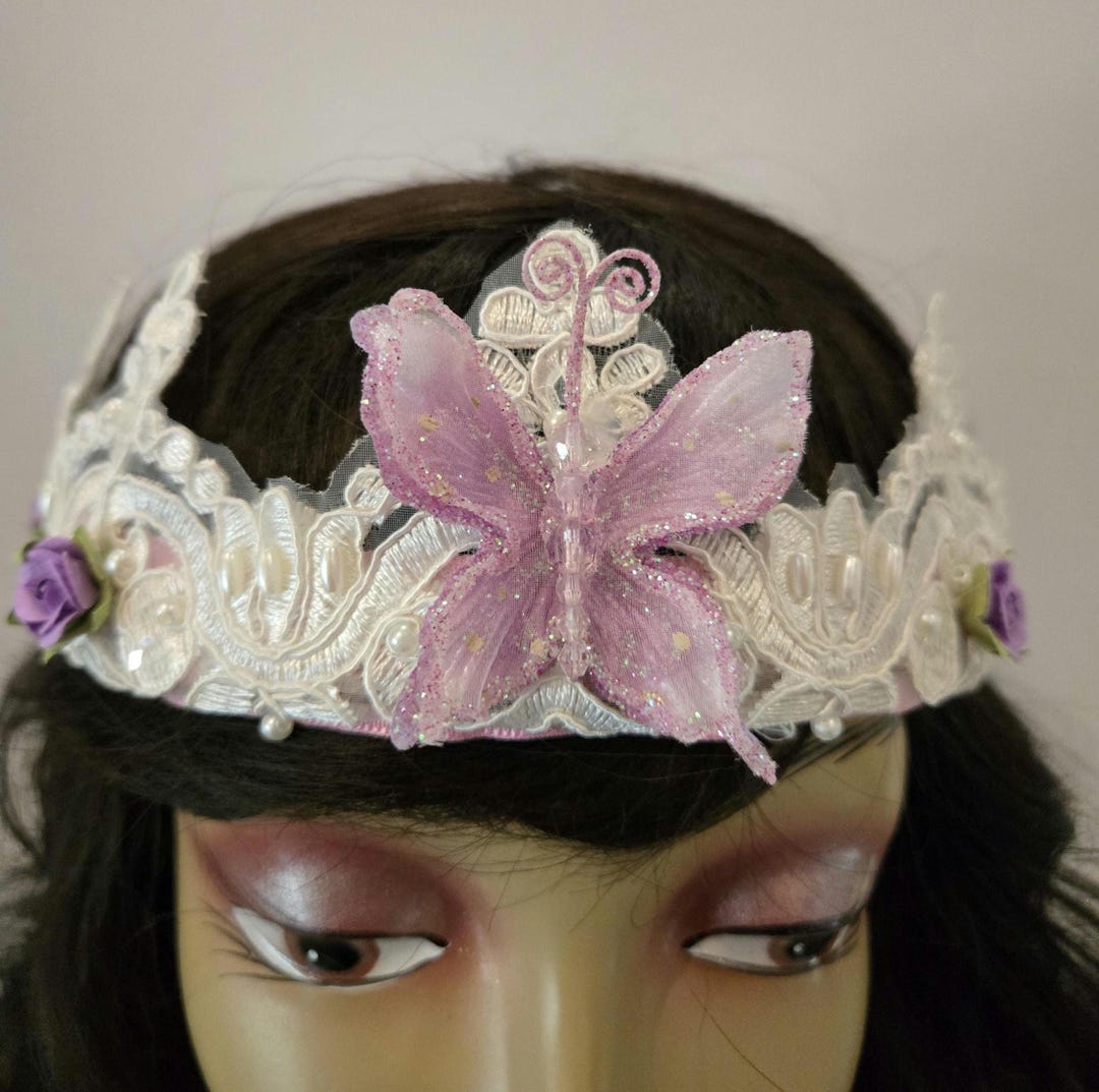 Butterfly Princess Crown - Etsy