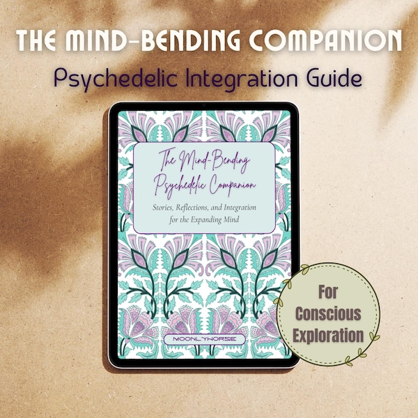 Psychedelic Daily Journal - Etsy