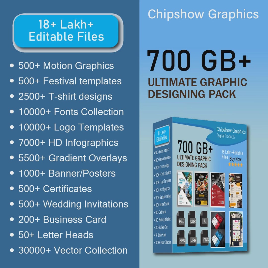 700+ Graphic Design Bundle — Fonts, Logos, T-shirts, PSD, SVG, Vectors ...