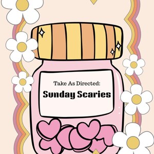 Sunday Scaries Retro-inspired Printable Wall Art - Etsy
