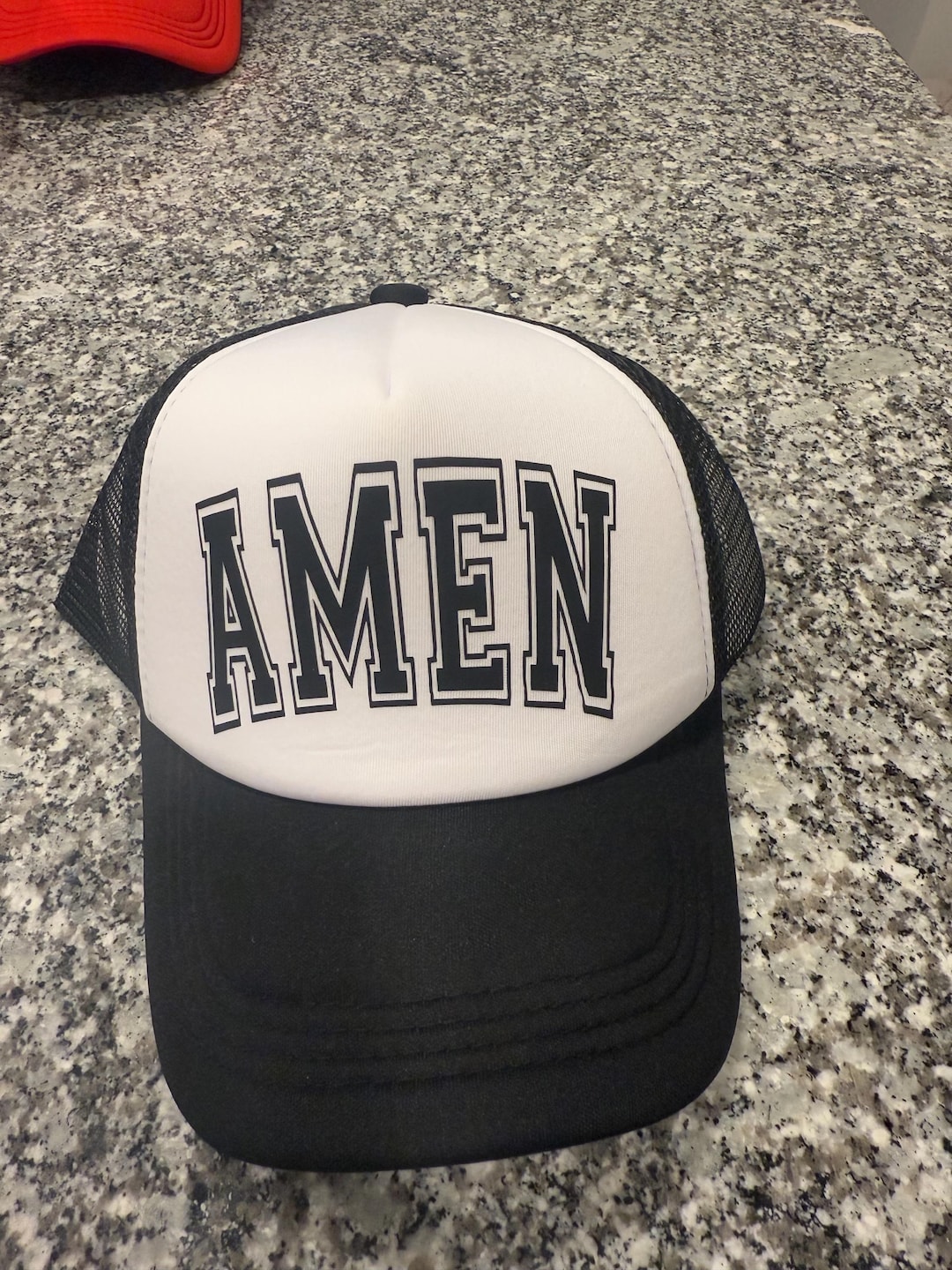 Amen Trucker Hat - Etsy
