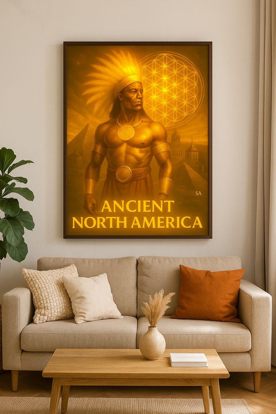 Ancient North America Digital Download • Indigenous Wall Art • Turtle ...