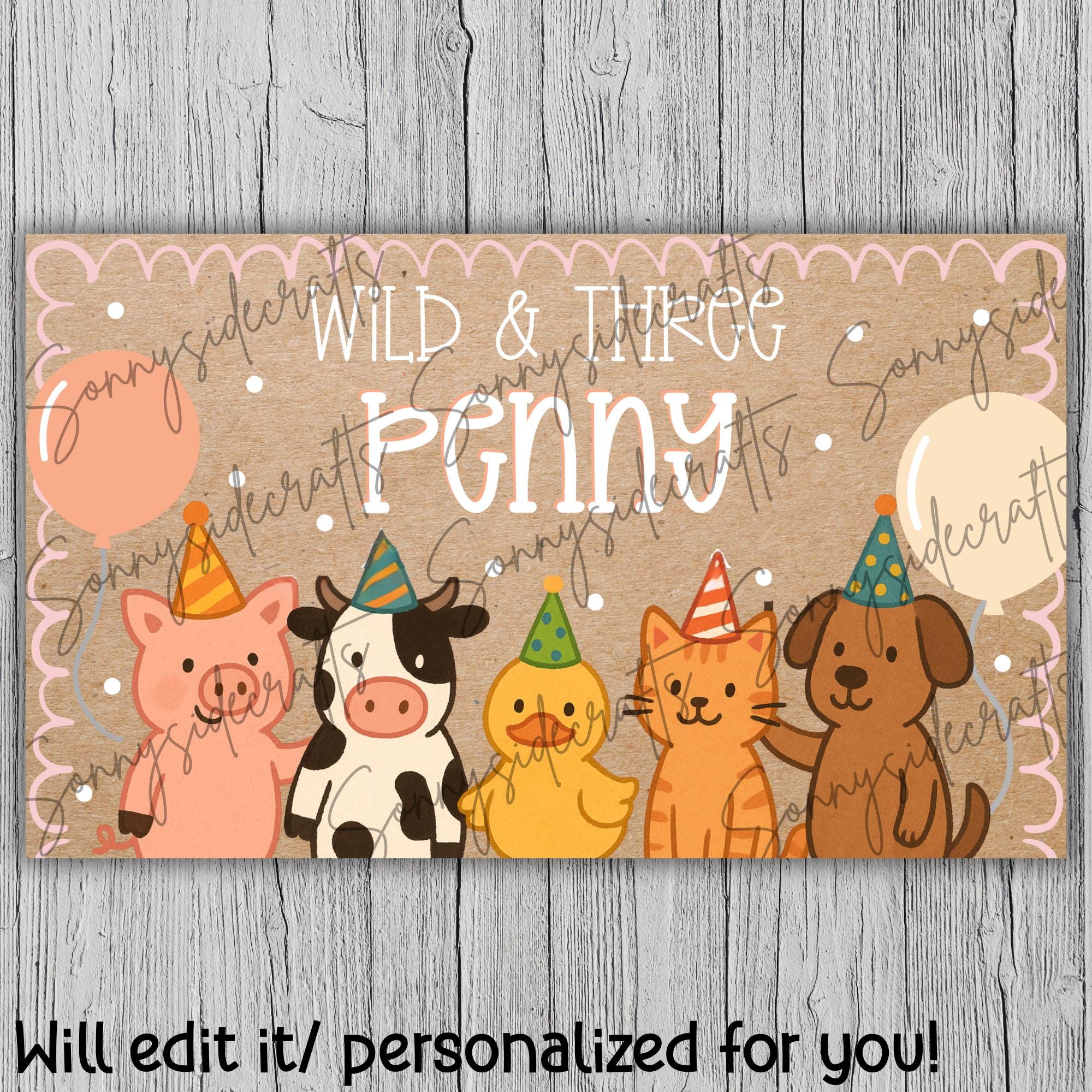 Editable Party Banner Template Canva | Custom Birthday Decoration ...