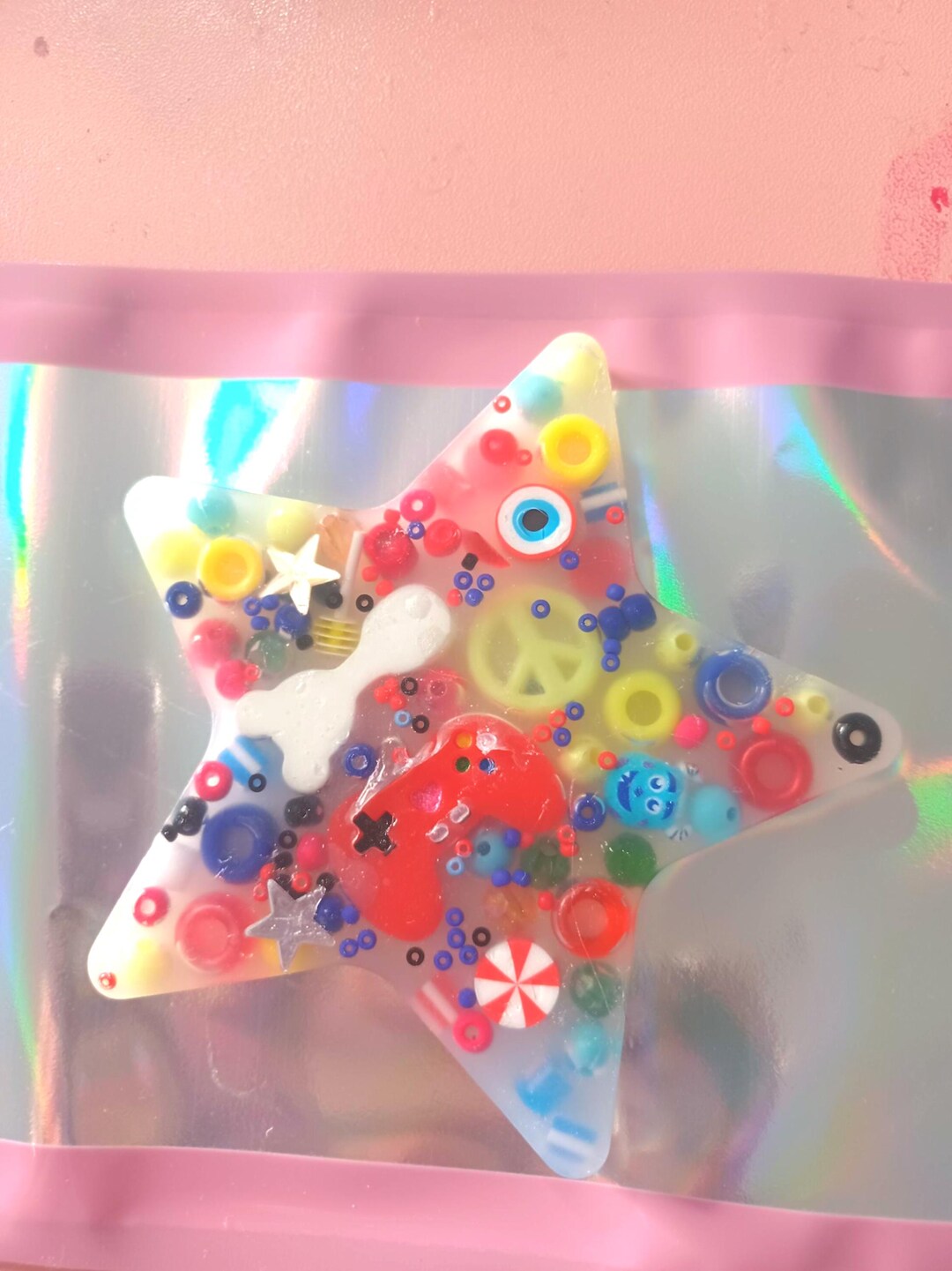Star Shaped Picky Pad Adhd Anxiety Relief. Red Blue Yellow. Games ...