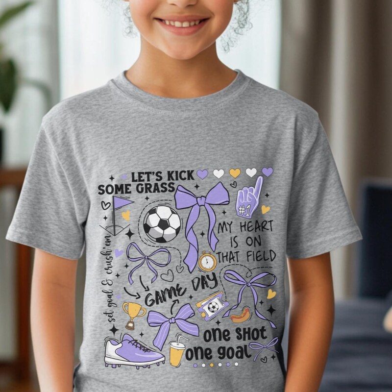 Girls Soccer Shirts - Etsy