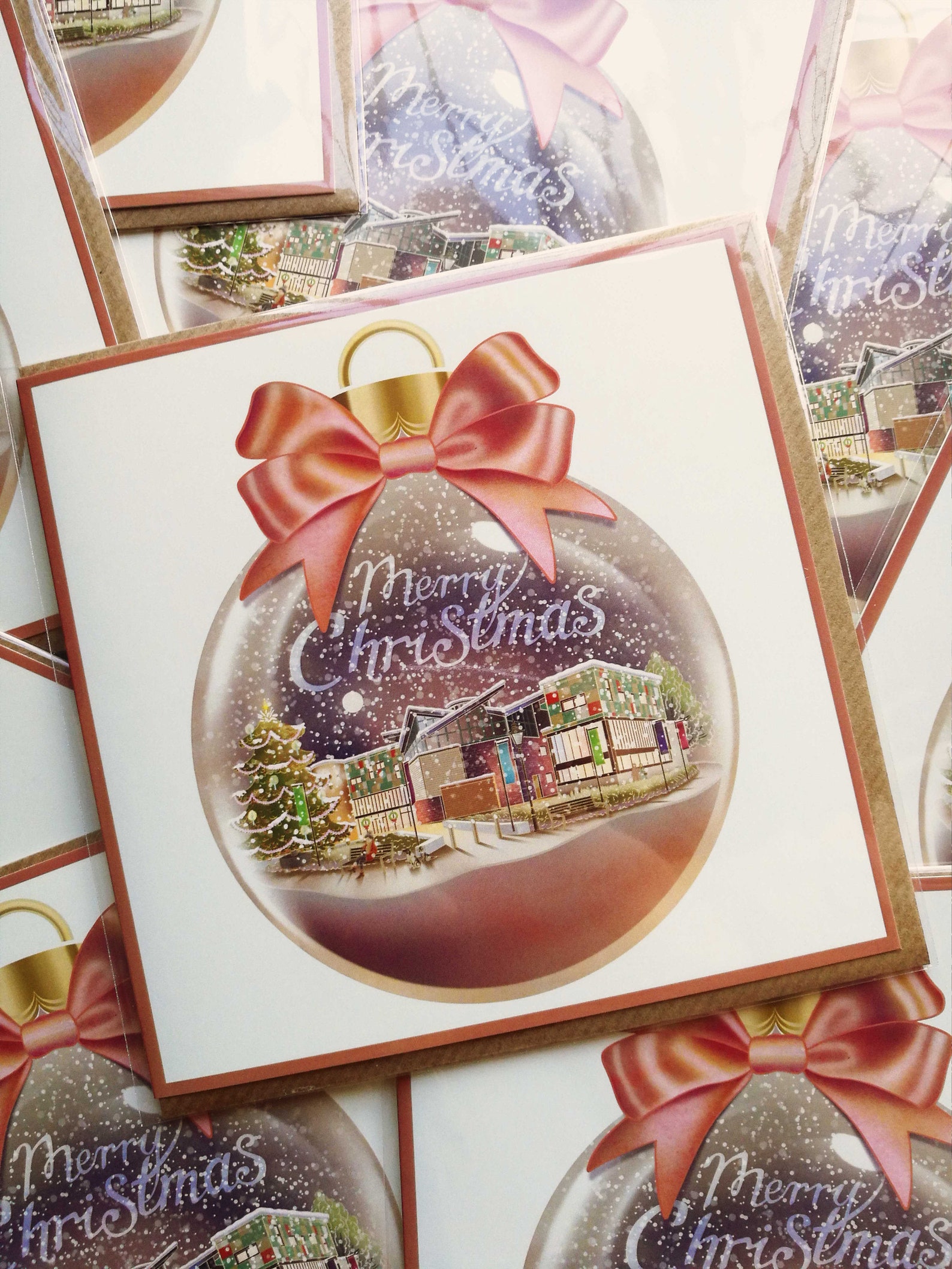 5x Mac Birmingham Christmas Cards - Etsy UK