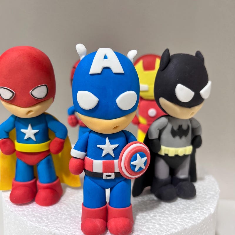 Superhero fondant - Etsy Italia