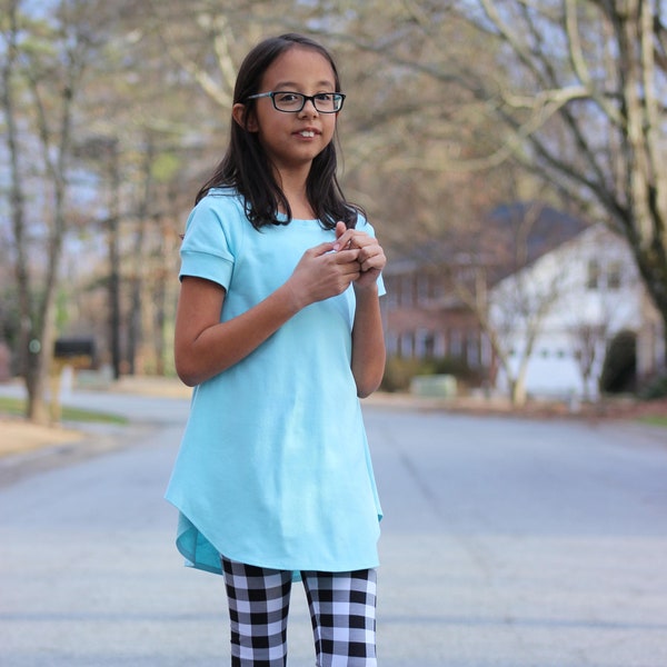 Girls Tunic Pattern - Etsy