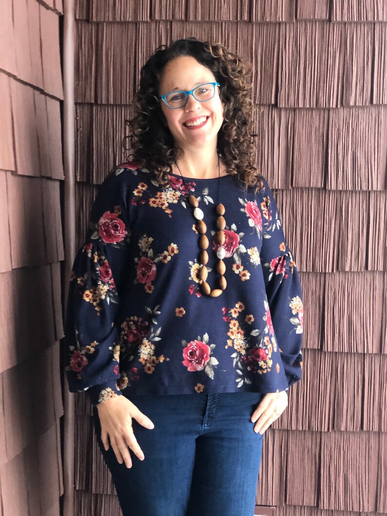 Women's Floret Dress 00-14 PDF Knit Sewing Pattern - Etsy