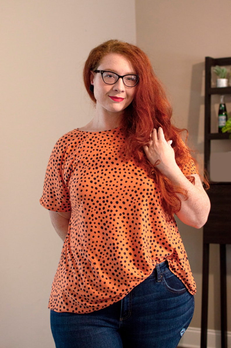 Women's Floret Dress 00-14 PDF Knit Sewing Pattern - Etsy