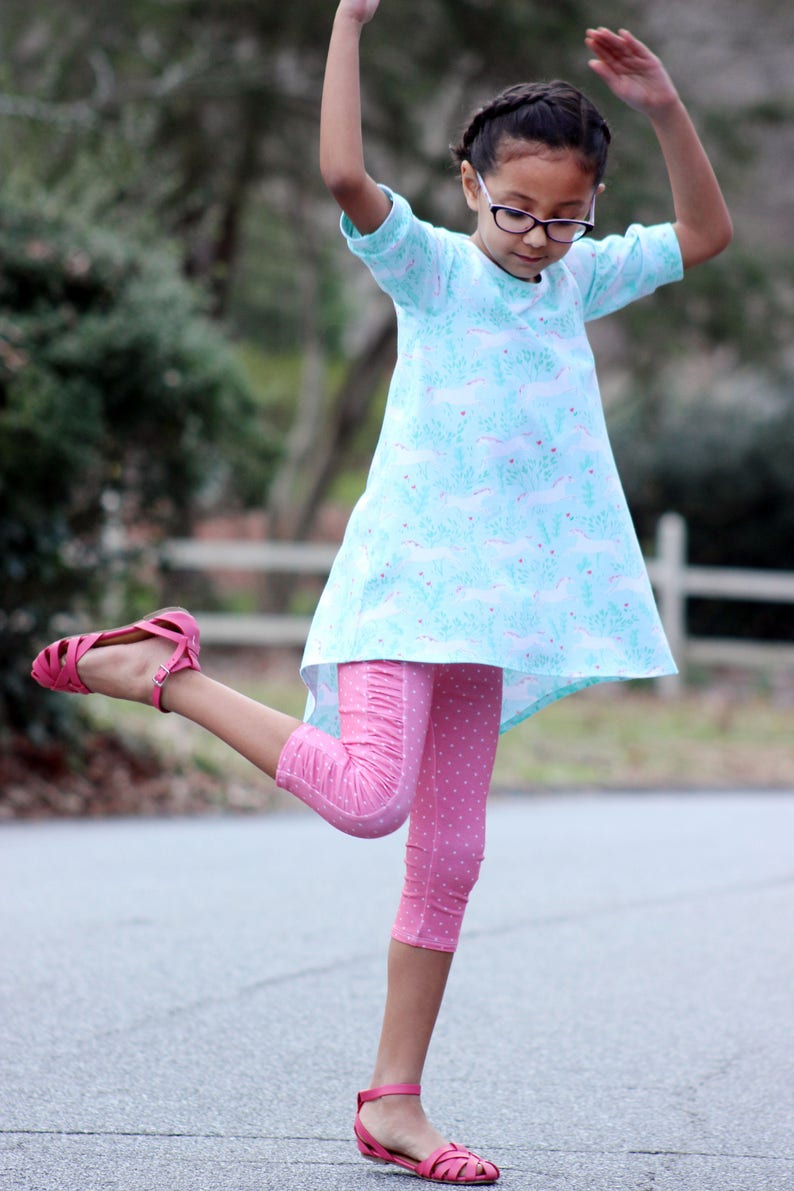 Posey Tunic & Dress 12m-8 PDF Sewing Pattern Girls Tunic - Etsy