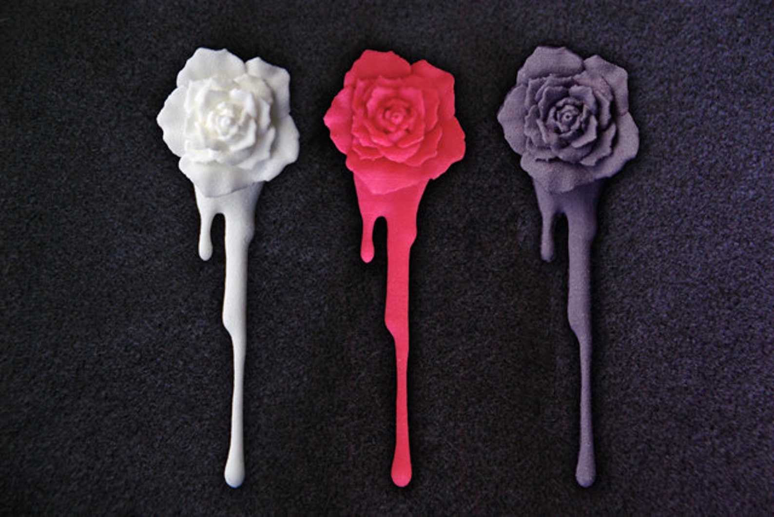 Bleeding Heart Rose white - Etsy