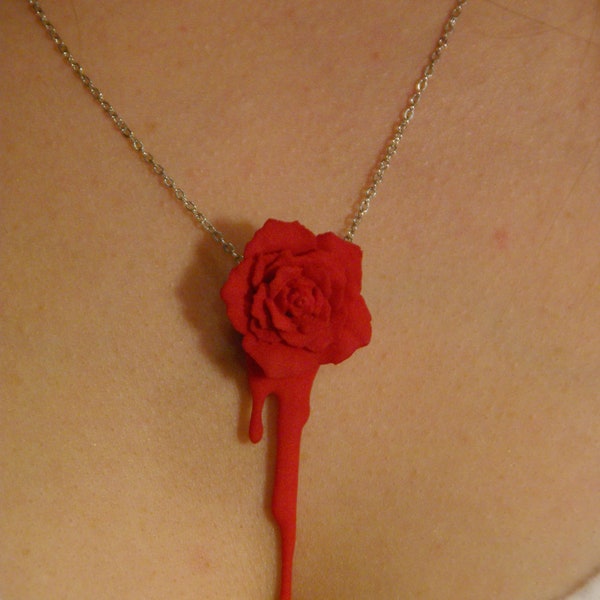 Bleeding Rose - Etsy