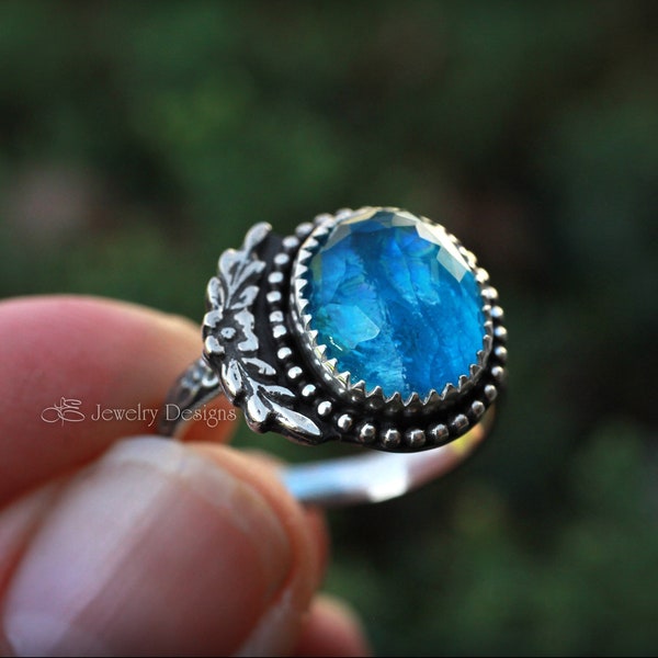 Neon Blue Apatite - Etsy