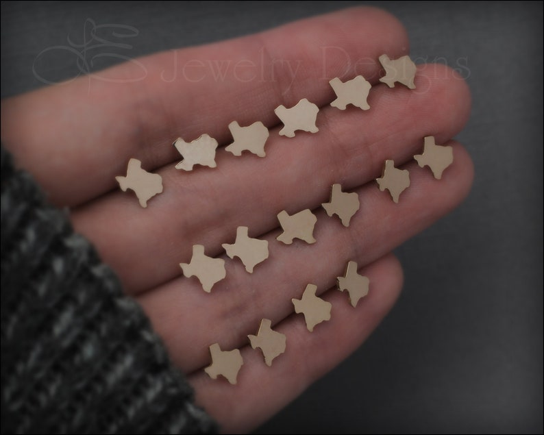 TEXAS EARRINGS Texas Stud Earrings Sterling Texas Earrings | Etsy