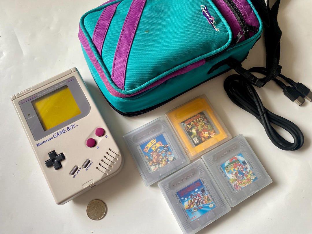 Vintage Nintendo Console, Nintendo Game Boy System, Rare Gameboy ...