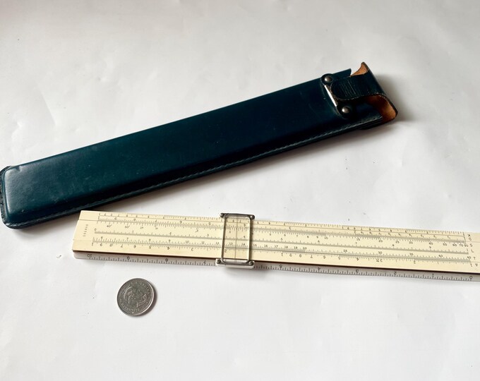 Vintage Slide Rule Tool, Collectible Keuffel & Esser Co Slide Rule ...
