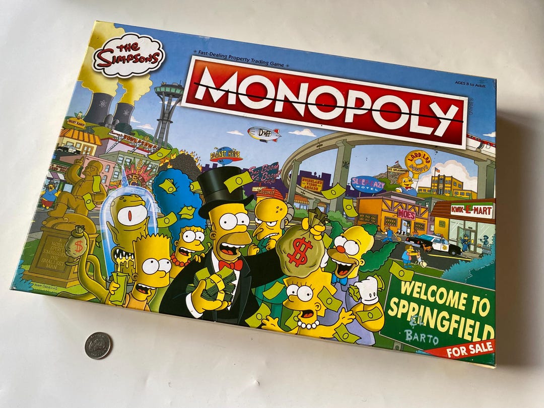 Brand New Collectible Simpsons Edition Monopoly Board Game, Simpsons ...