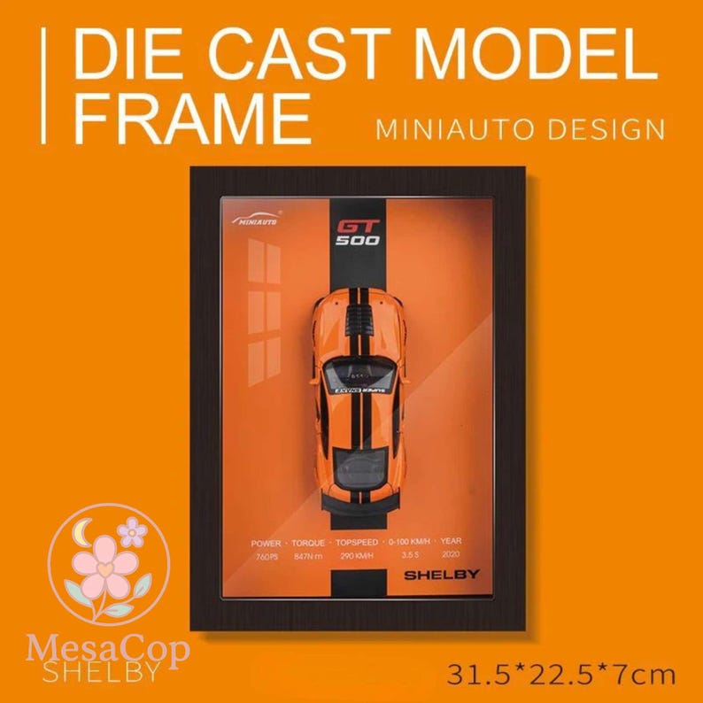 3D Sports Car Model Shadow Box Art: Home & Office Decor Set - Etsy