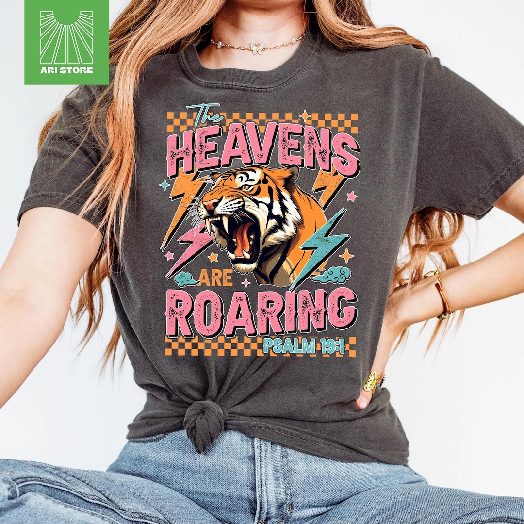 The Heavens Are Roaring PNG, Bible Verse Psalm 19:1, Faith Sayings ...