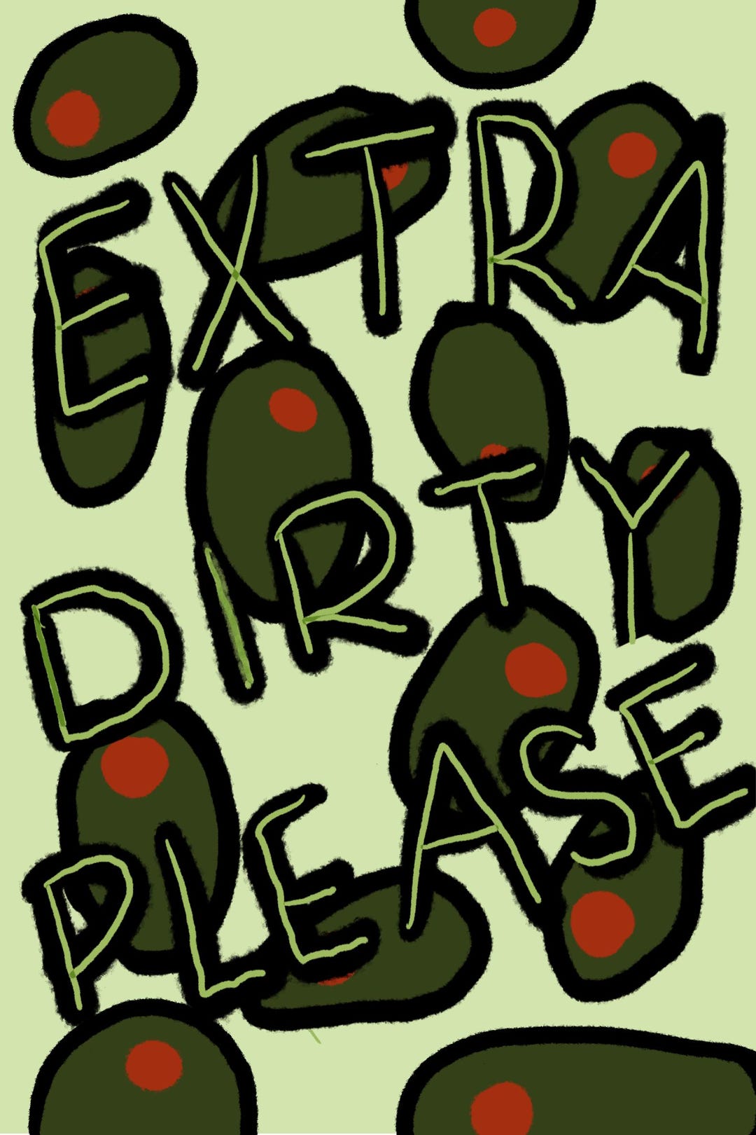 Extra Dirty Print - Etsy