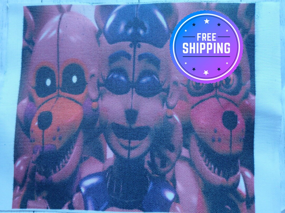 LOL Bit Ballora Funtime Foxy Canvas Print – Five Nights at Freddy’s ...
