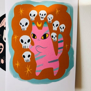 October Drawing Prompt Mini Prints - Etsy